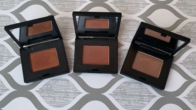 NARS single eyeshadow swatches (Guayaquil, Noumea, Fez) – Nikki From HR