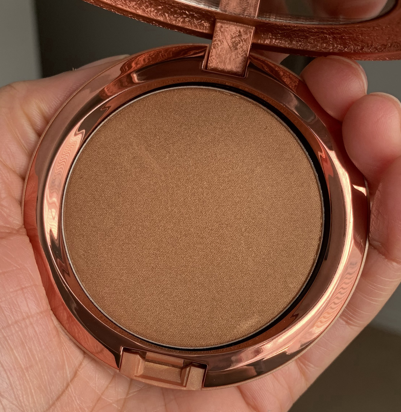 MAC Skinfinish Sunstruck Bronzer Swatches (Radiant Deep Golden and ...