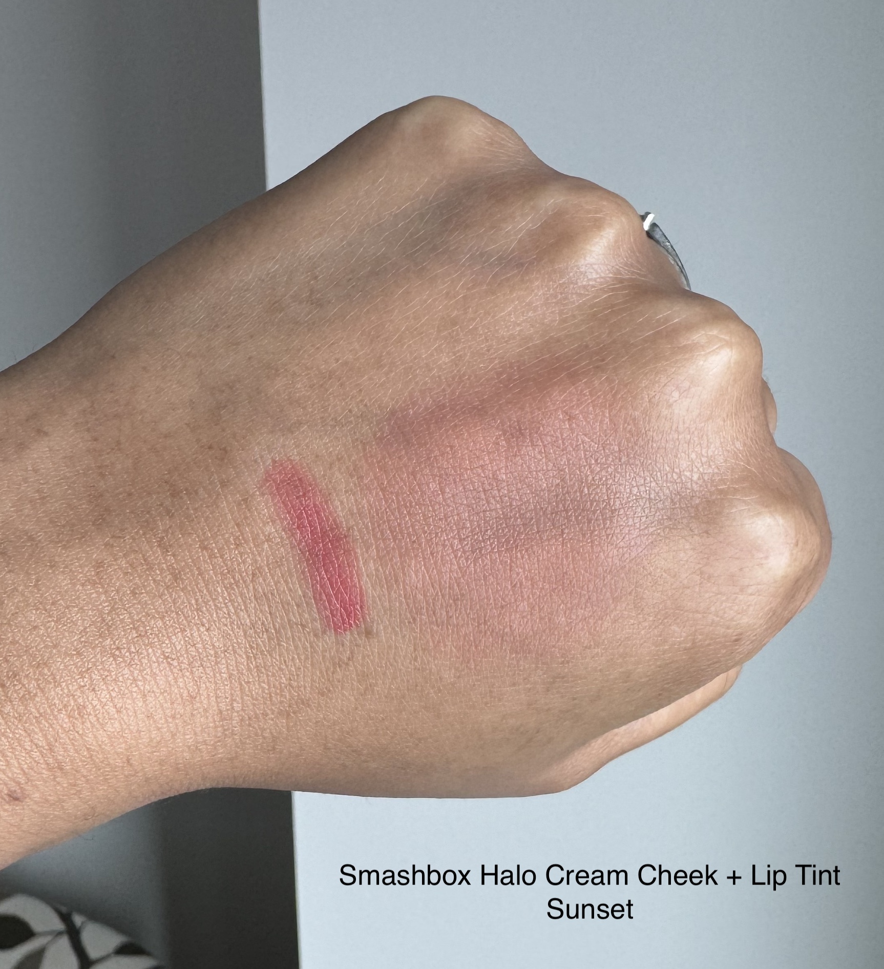 Smashbox Halo Cream Cheek and Lip Tint Sunset (Swatch) – Nikki From HR