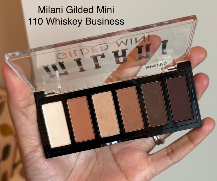Milani Gilded Mini Eyeshadow Palettes Whiskey Business and It’s All ...