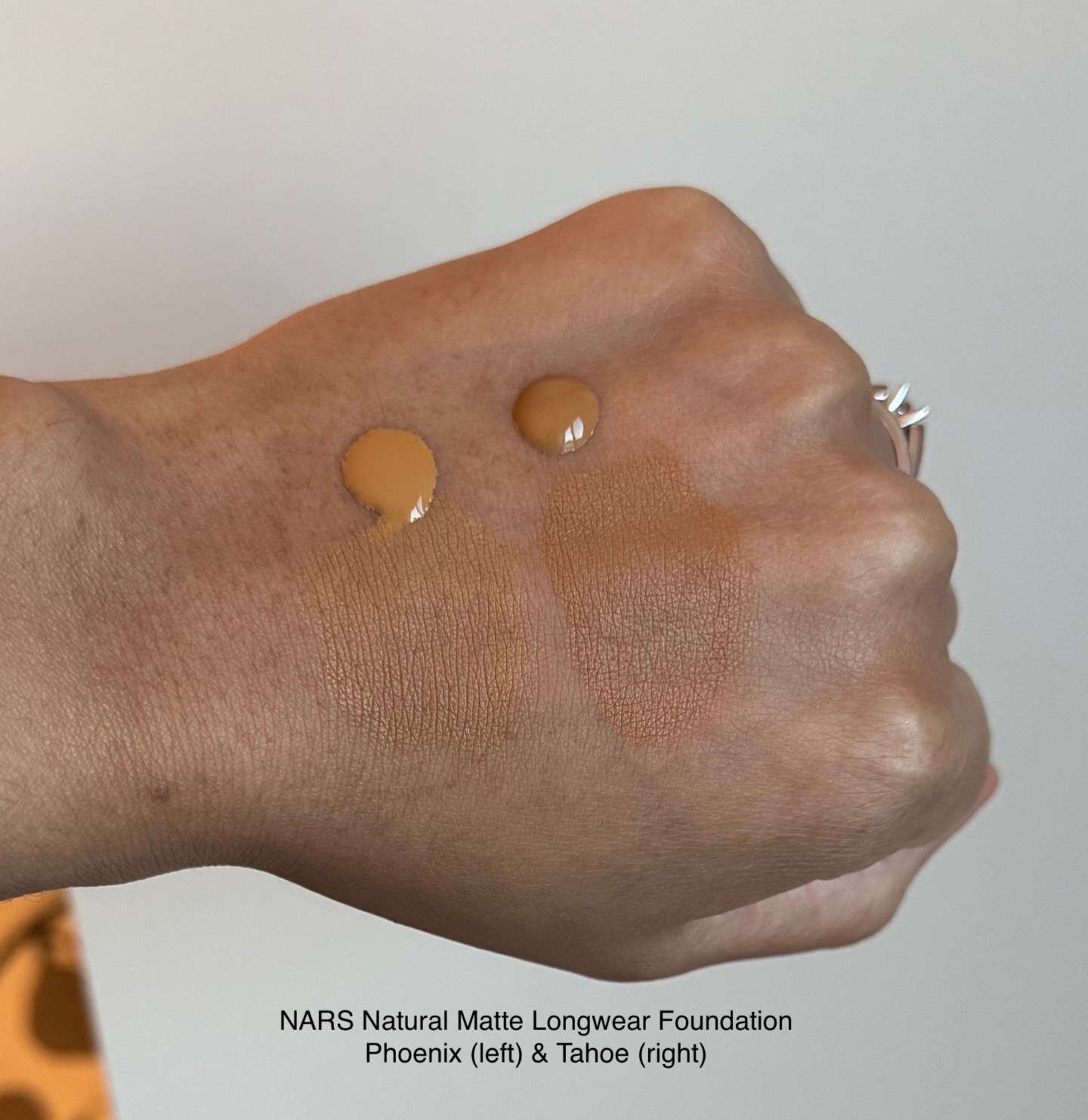 NARS Natural Matte Longwear Foundation Review (Tahoe and Phoenix ...